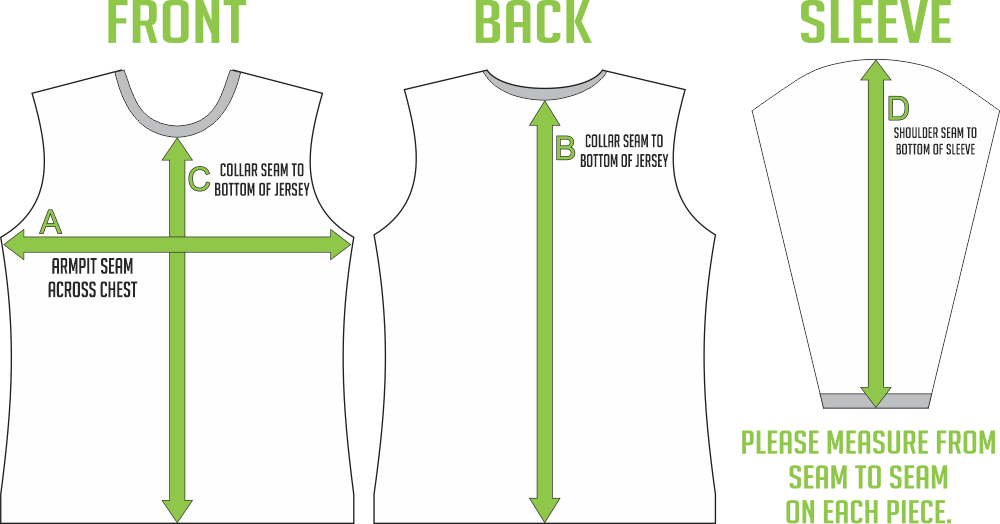 Size Chart Sublime Wear USA